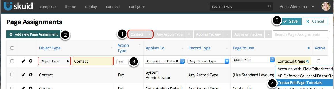 Create A Custom Edit Page And Set Visualforce Overrides — Skuid V13015 Documentation