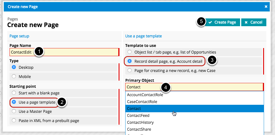Create A Custom Edit Page And Set Visualforce Overrides — Skuid V1606 Documentation