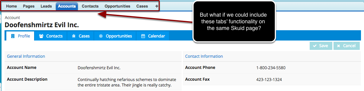 Compose a One-Page App Using Tab Actions and Conditional Rendering — Skuid v16.0.6 Documentation