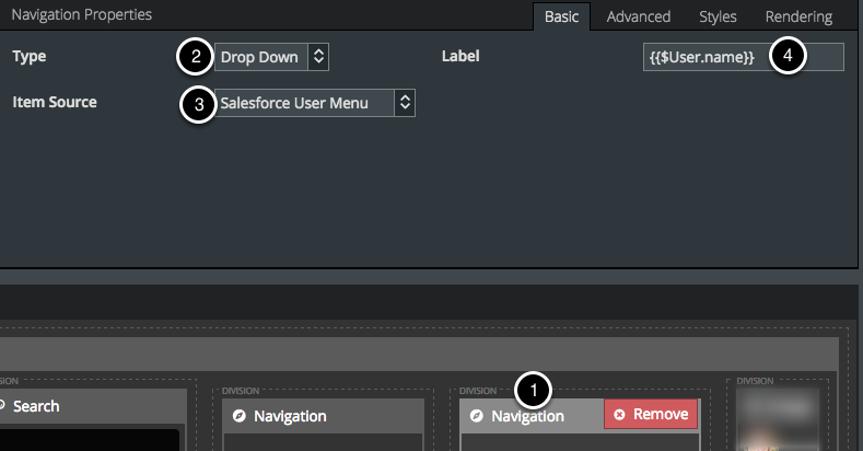 Compose a Branded Header and Navigation — Skuid v16.1.6 Documentation