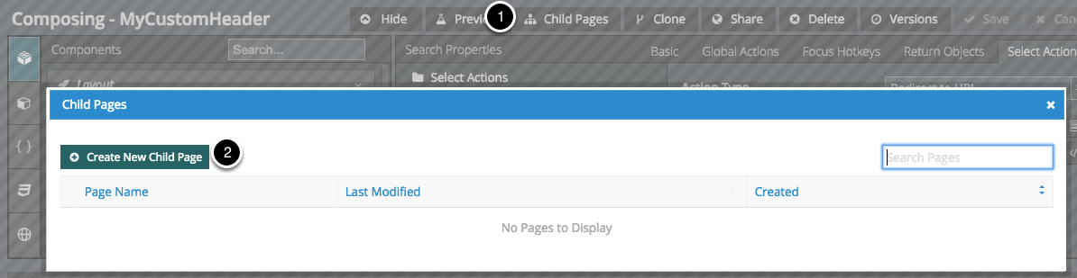 Compose a Branded Header and Navigation — Skuid v16.1.6 Documentation