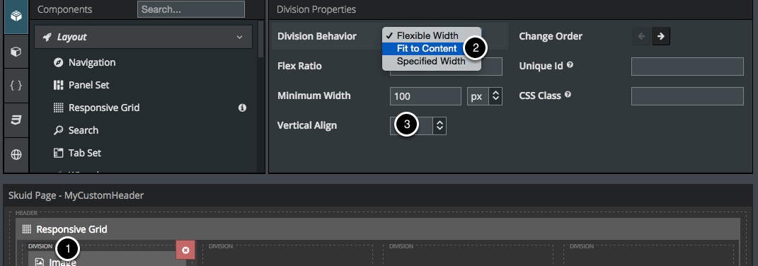 Compose a Branded Header and Navigation — Skuid v16.1.6 Documentation
